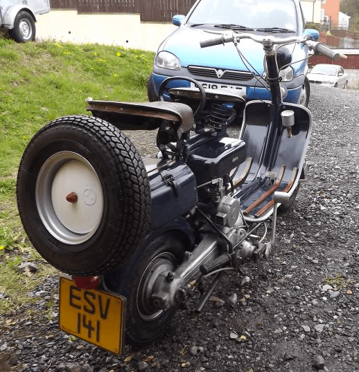 Unusual Lambretta D for Sale | lambrettista.net