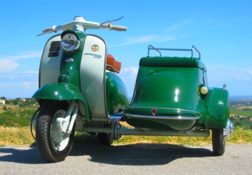 Ex RAC Series 1 Lambretta & Sidecar Combo for Sale | lambrettista.net