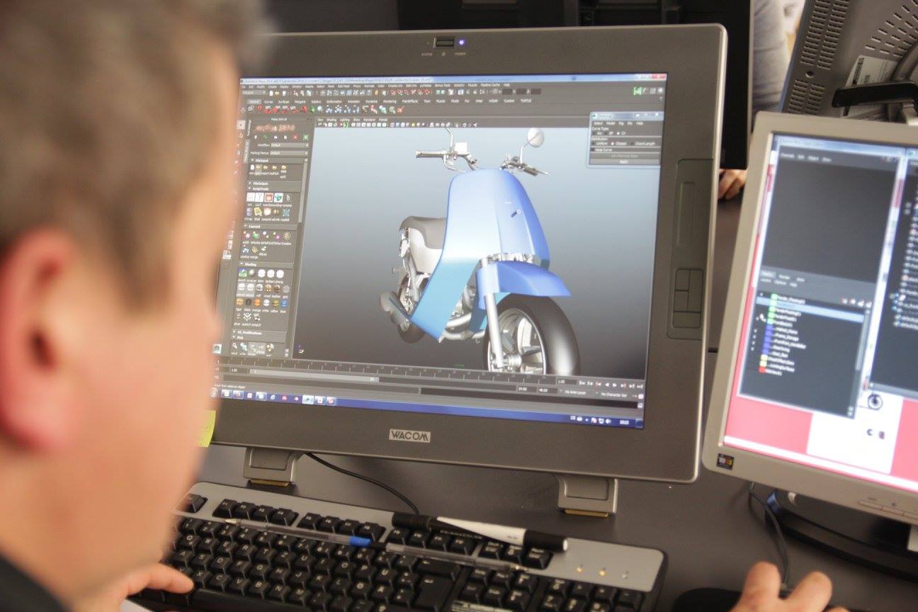 Lambretta Vendetta Design Drawings by Kiska | lambrettista.net